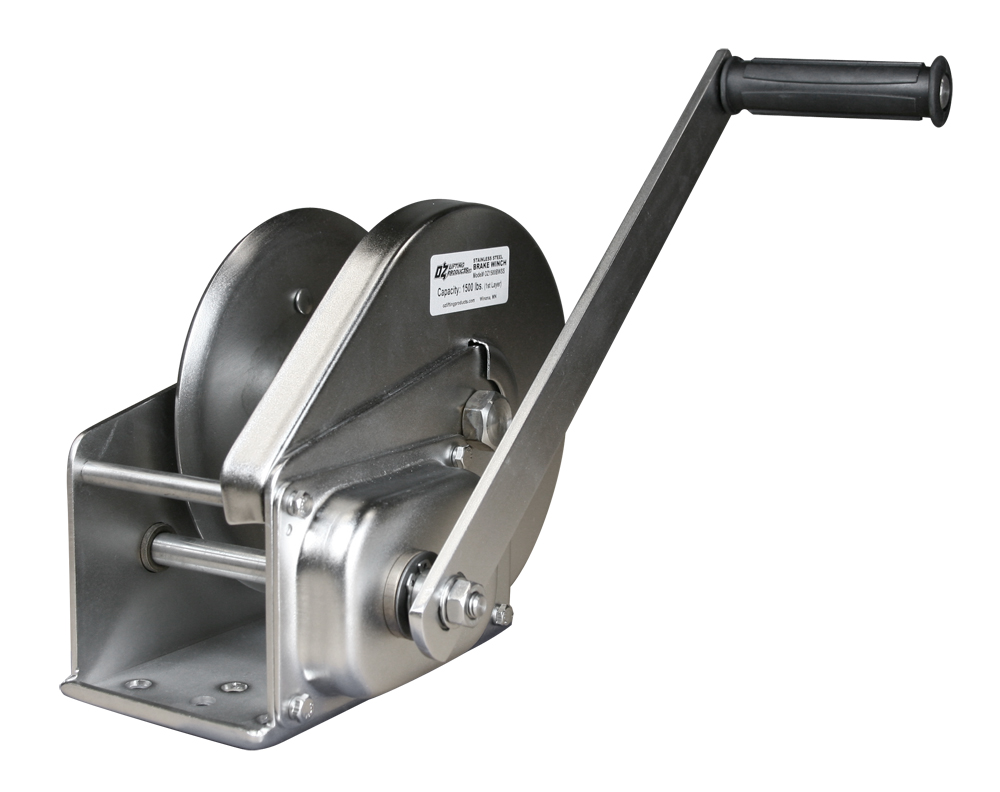 Manual Stainless Steel Brake Winch | OZ Lifting Products