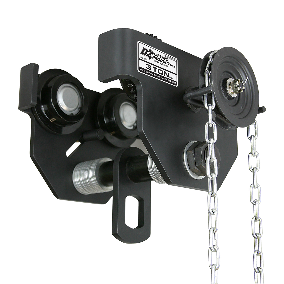 3 T Geared Beam Trolley | OZ Lifting Products